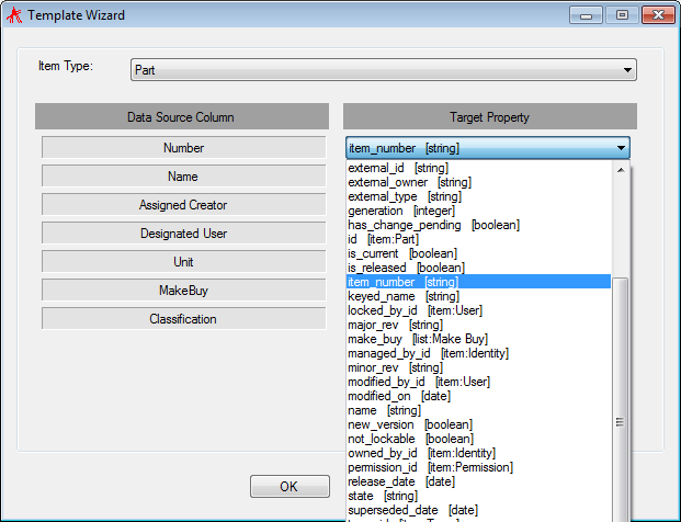 Loading Simple Item Types